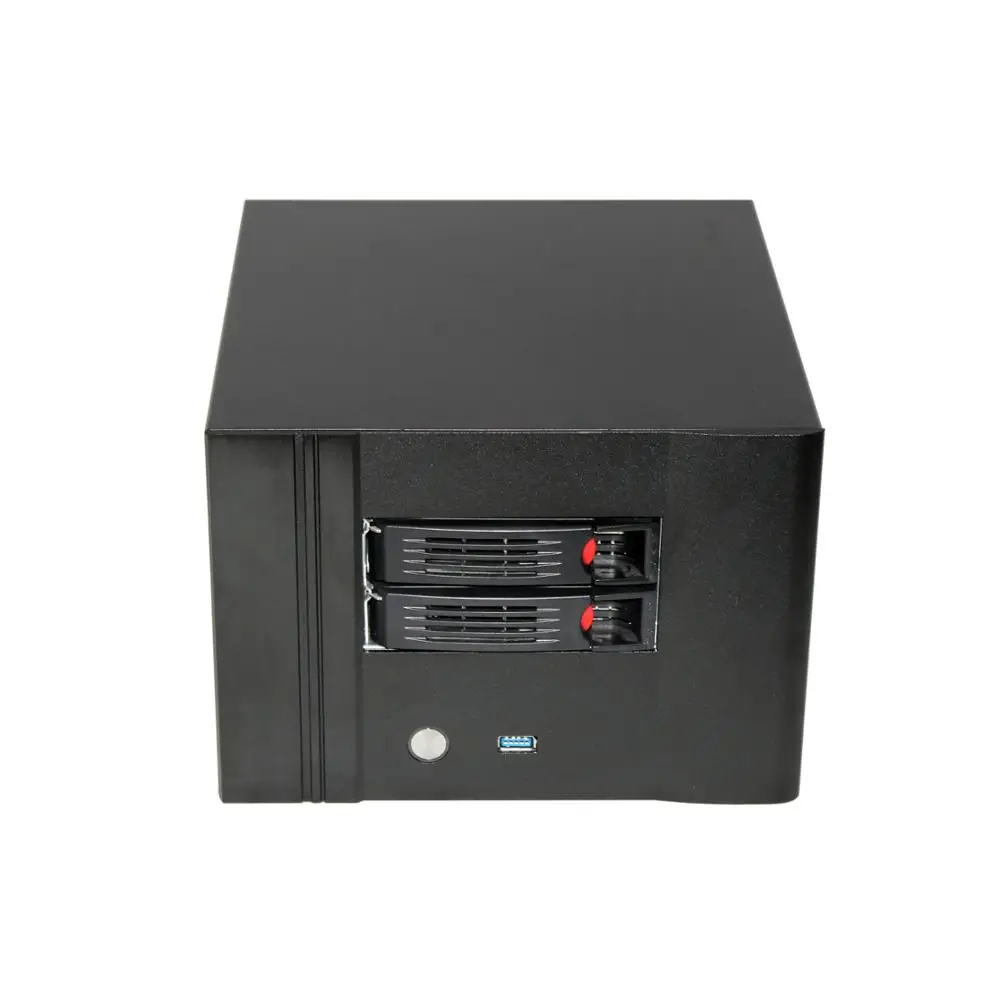 High-performance NAS storage server mini itx case for home SOHO server ...