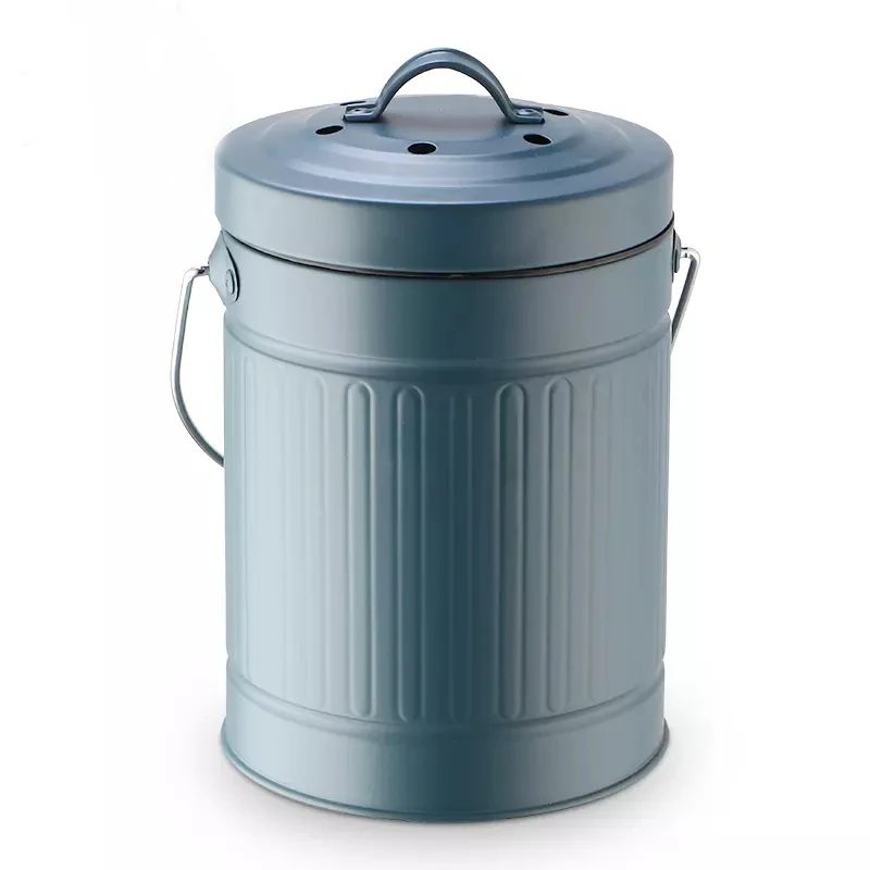 New Design 5l Waste Bin Kitchen Wall-mounted Stainless Steel Waste Bin ...