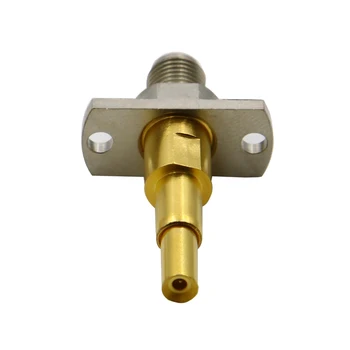 Gold Plated Rf Coaxial Cable Testing Probe Sma Female To Toothed End ...