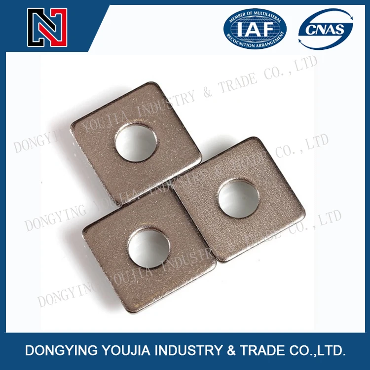 DIN436 SS304 SS316 Square Washers - High-Strength for Wood Constructions