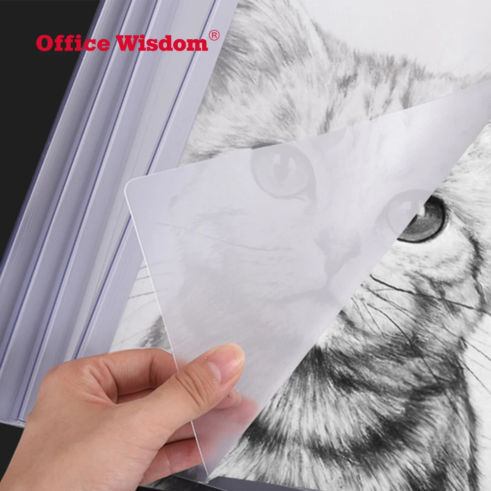 Eco-friendly Custom Printed Durable PP Slide Binder