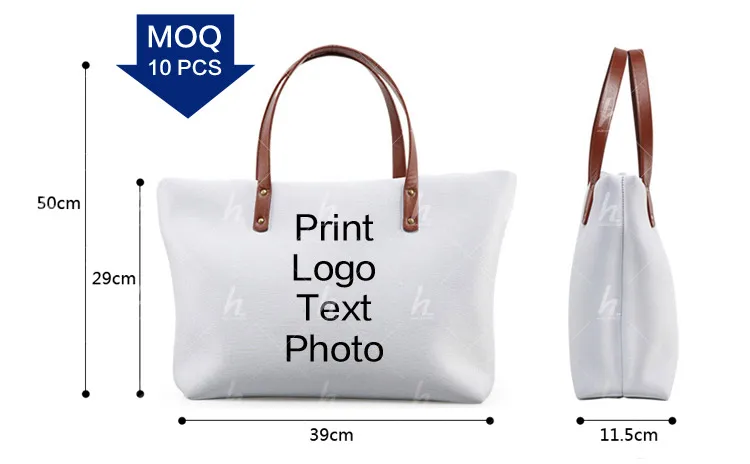 Custom Picture Print Purses Hands Private Label Sublimation All Over ...