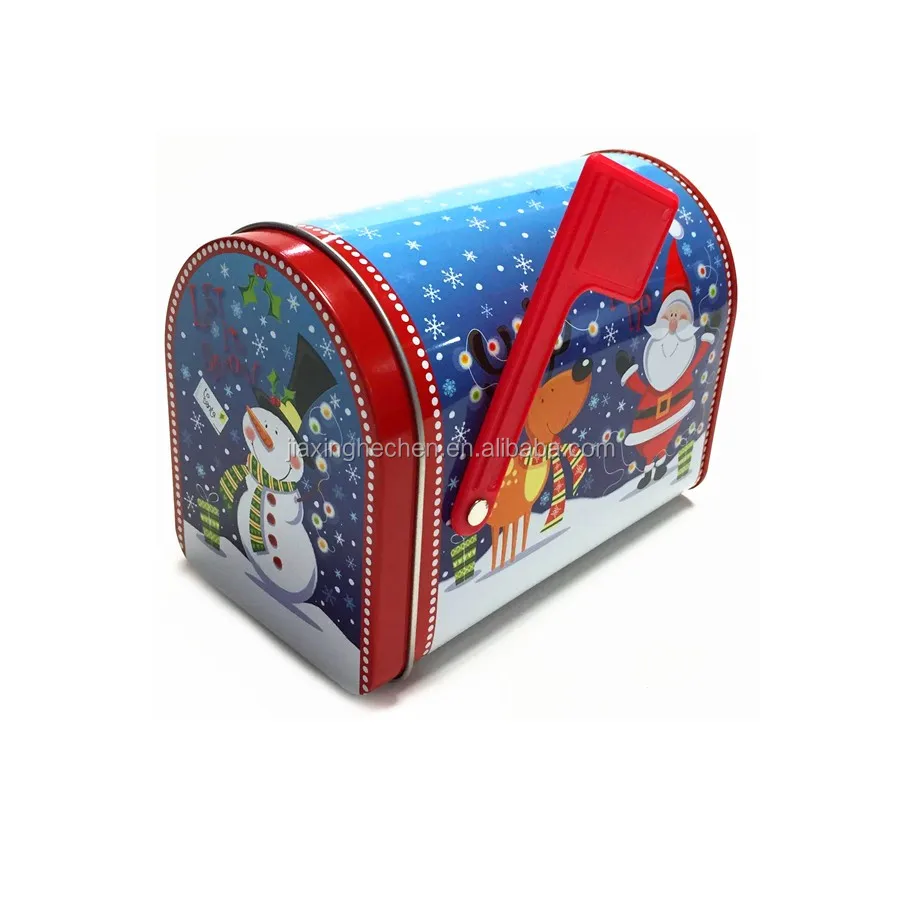 Mailbox Letter Box Shape Gift Card Tin Box - Buy Metal Gift Tin Boxes ...