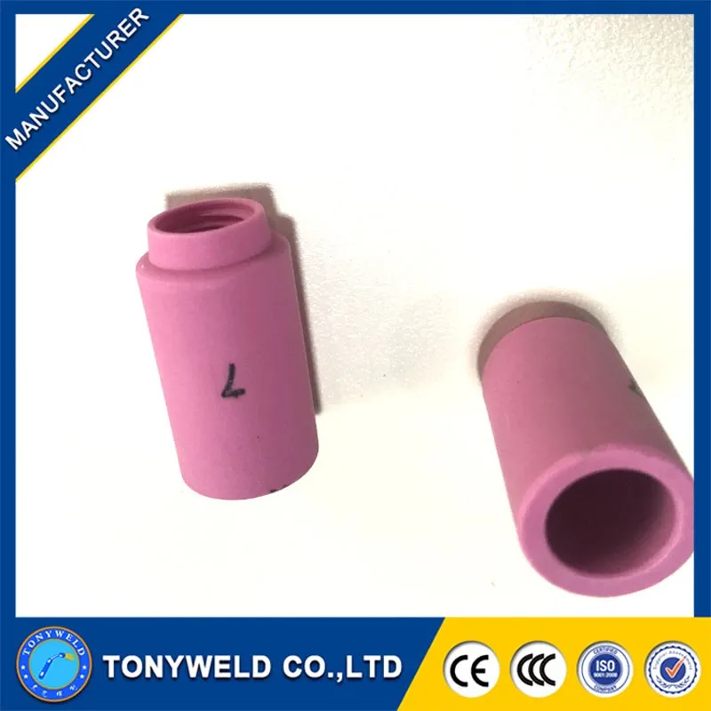 Welding Spare Parts Ceramic Nozzle 10n44 12# for Argon Gun Gas Torch ...