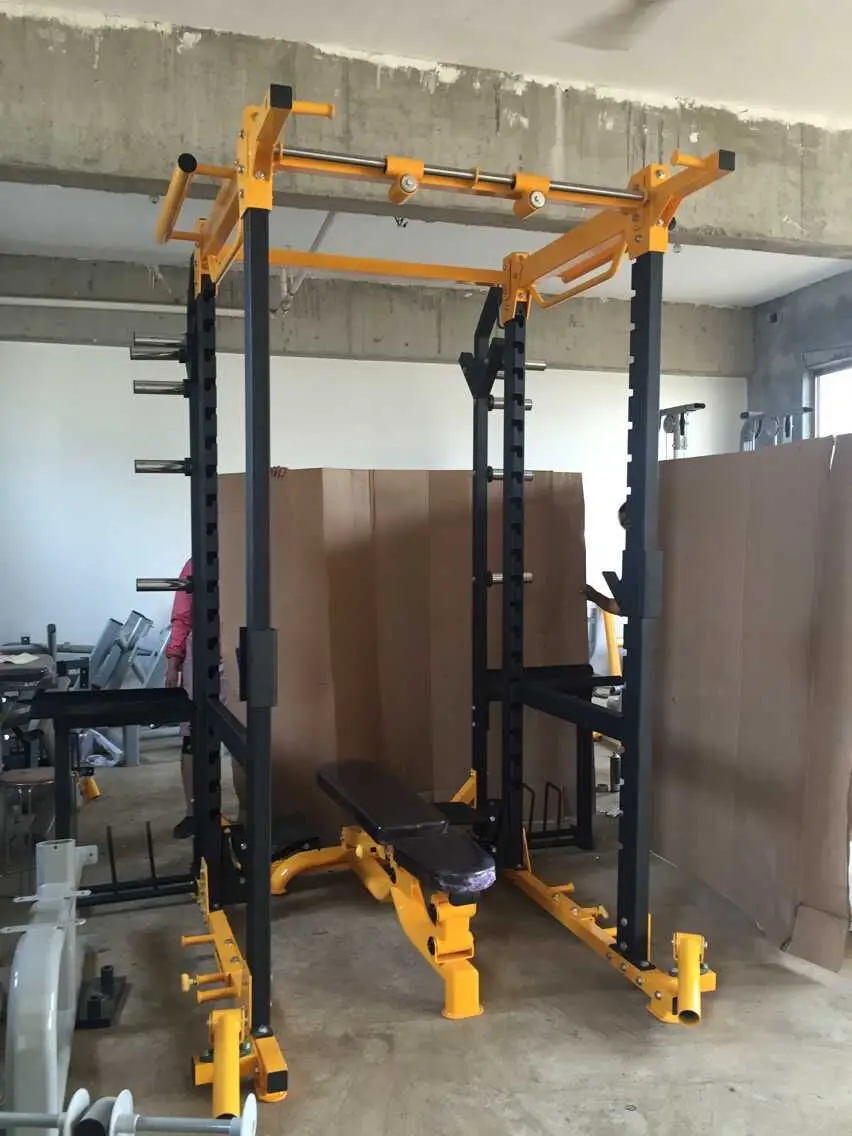 Factory Directly Fitness Equipment Half Power Rack Half Squat Rack ...