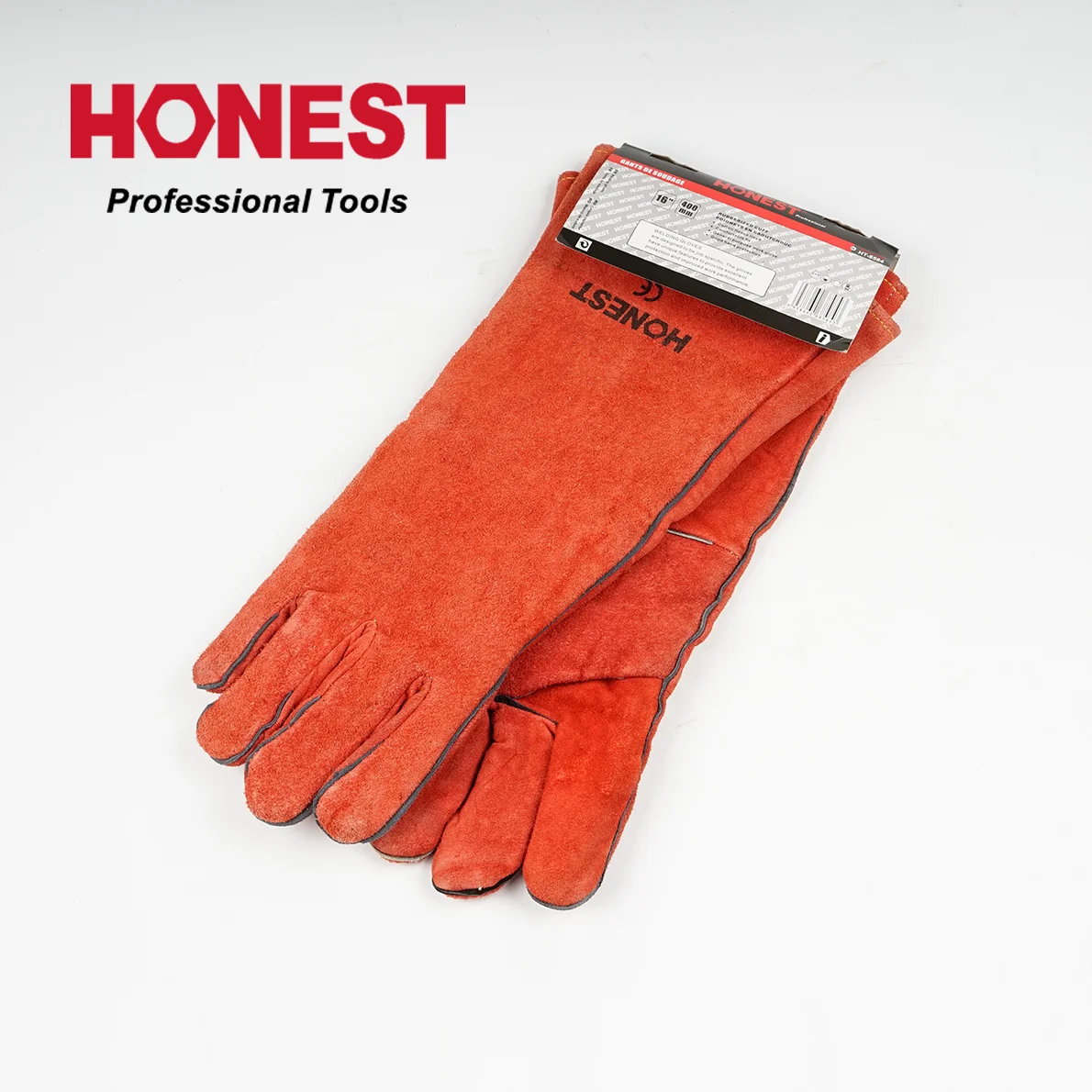 16" Welding Safety Hand Guard With Leather Gradeab The Red Cow Two ...