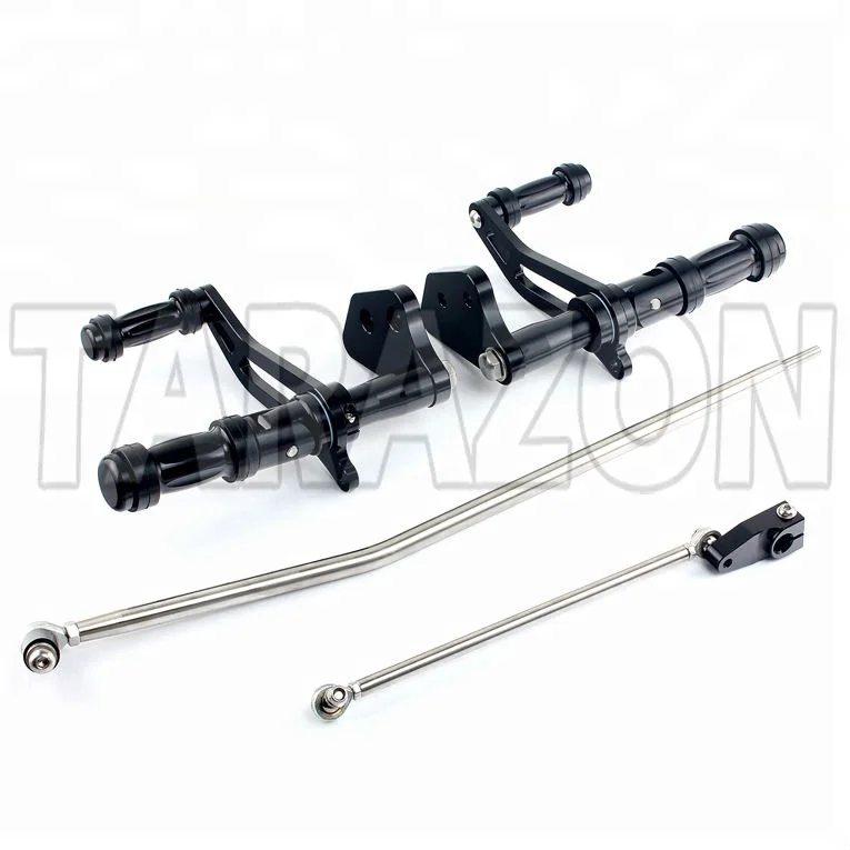 High Quality CNC Motorcycle Aluminum Alloy Rear Sets Footrest for Dyna ...