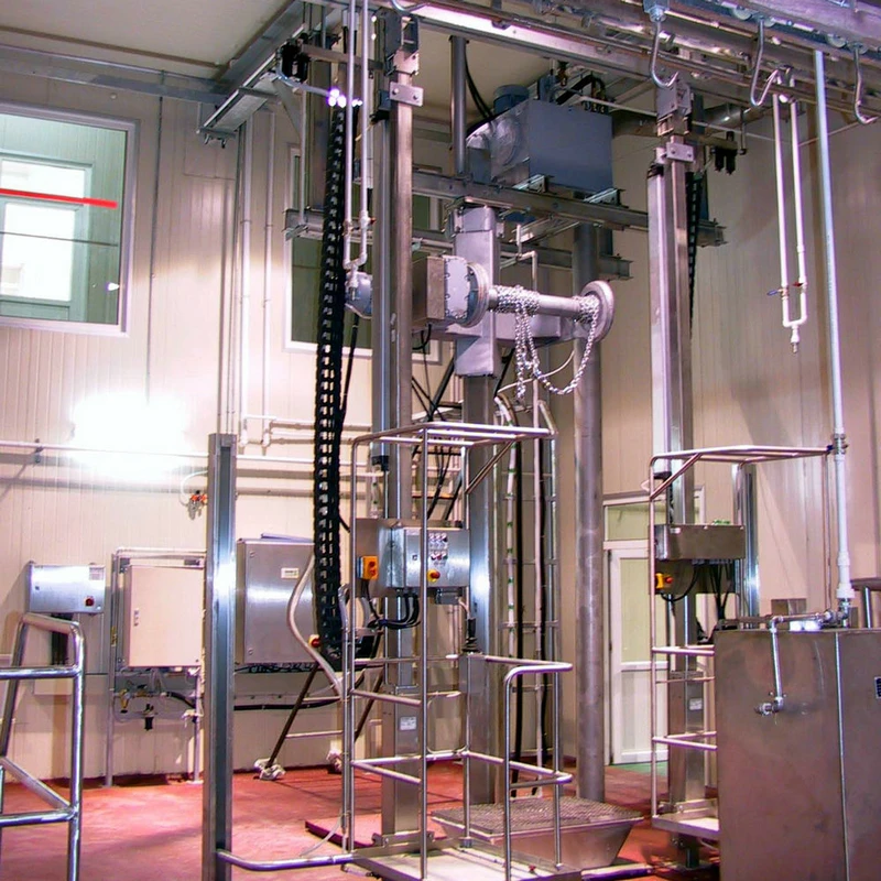 Hydraulic Cow Skinning Machine For Bovine Slaughter Line - Buy Cow ...