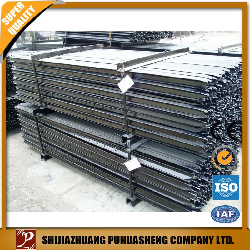 Black Bitumen Y Fence Post Israel Standard Y Post With Teeth - Buy ...