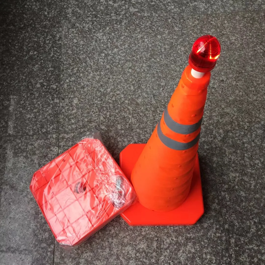 SAFETY Orange Foldable Retractable Collapsible Traffic Cones
