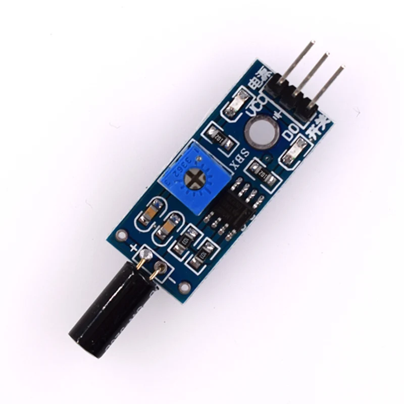 SW-520D Tilt Switch Angle Sensor Module Ball Switch Tilt Sensor Module ...