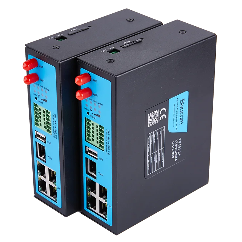 Din Rail Mounted Industrial Lte 4g Wireless Gateway Router Gsm Sd Card ...