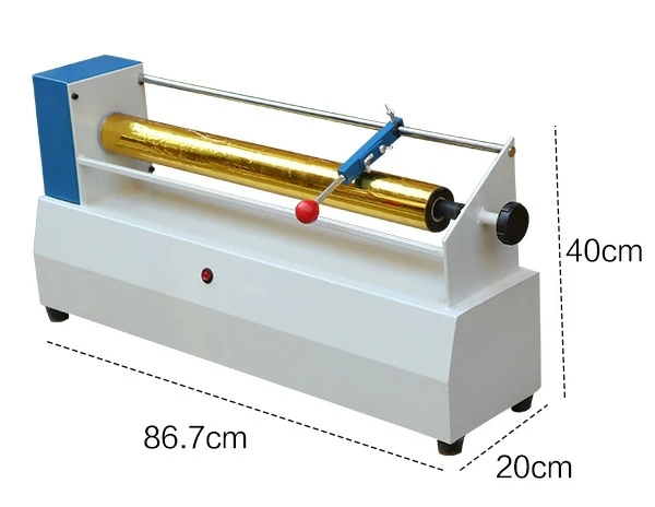 700 Roll Hot Stamping Foil Semi Auto Cutting Machine
