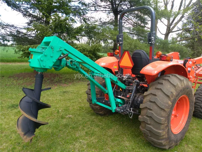 Efficient Tree Planting with Yili’s Farm Tractor Mounted Drilling Machine