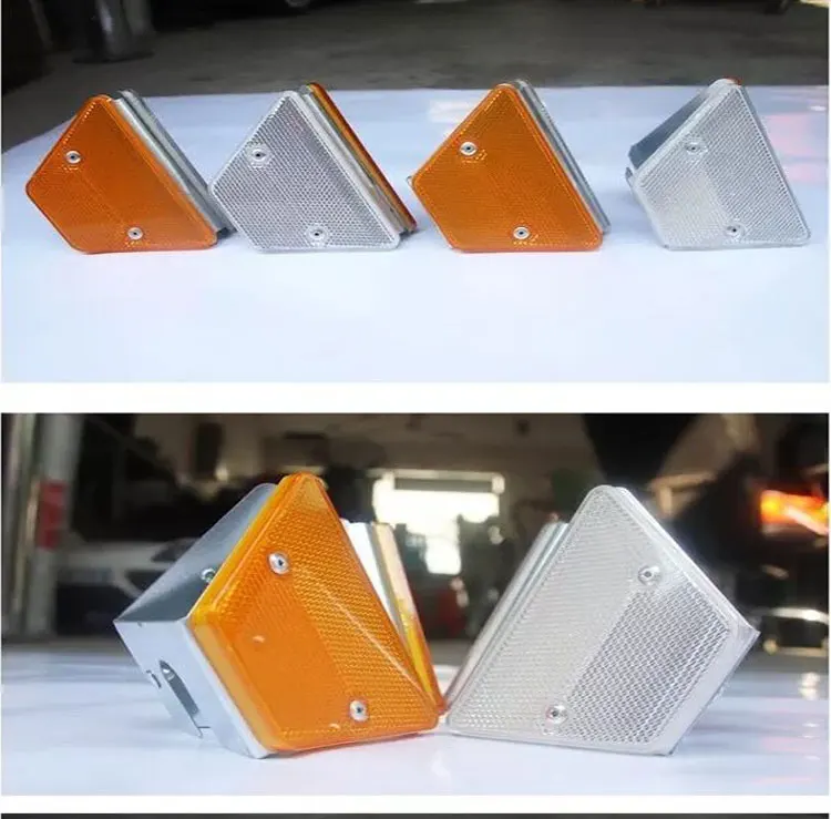 Trapezoid Guardrail Delineator Reflector - Enhance Safety