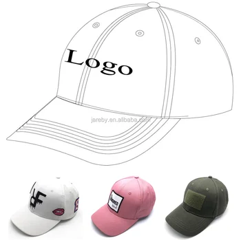 No Minimum Custom Patch Logo 6 Panel Baseball Cap Hat - Buy Cap Hat ...