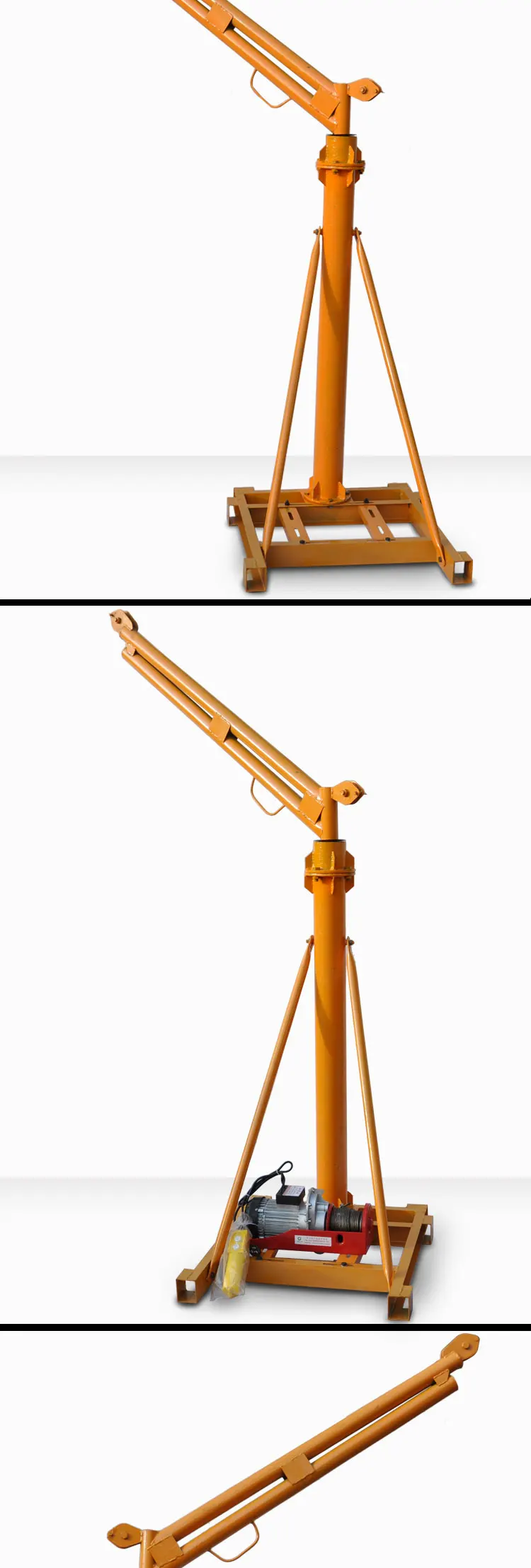 500kg Lifts Crane Small Construction Lifts Crane Mini Lift Concrete ...