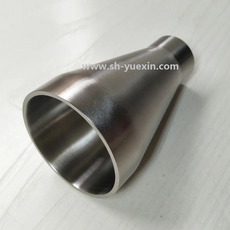 Stainless Steel Sanitary Grade Conical Reducer - 3A.SMS.ISO.DIN