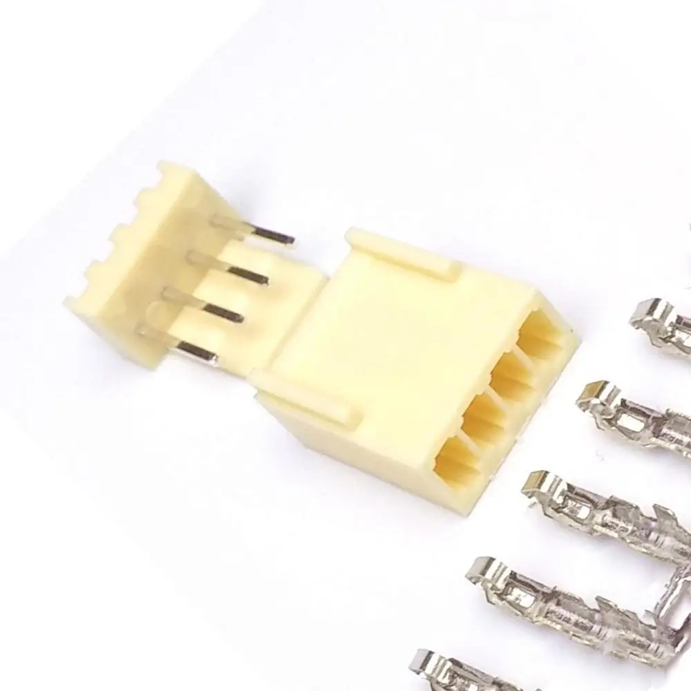 2.54mm Pitch Molex 4 Pin Molex Connector Jst 2510 For Pcb Wire ...