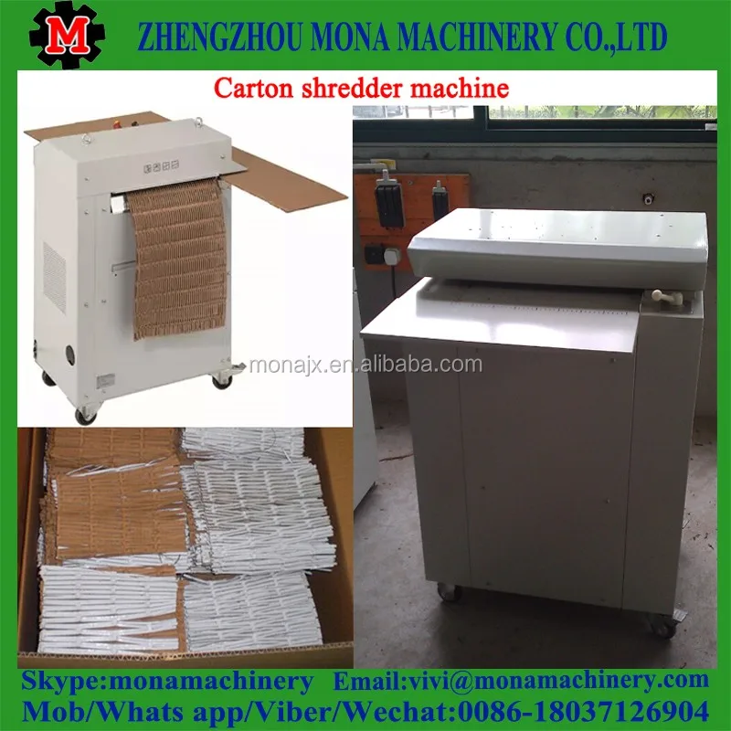 Cardboard Shredder Carton Cutter Waste Paper And Box Perforator Machine ...