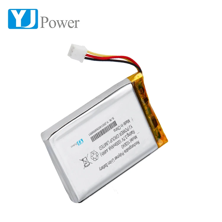Un38.3 Certificated Flat Rechargeable Lithium Polymer Battery 3.7v ...
