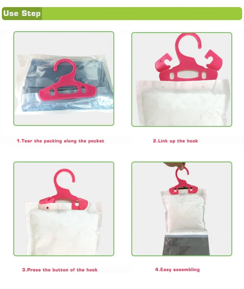 Hanging Dehumidifier Absorb Moisture Protection Wardrobe Dehumidifier ...