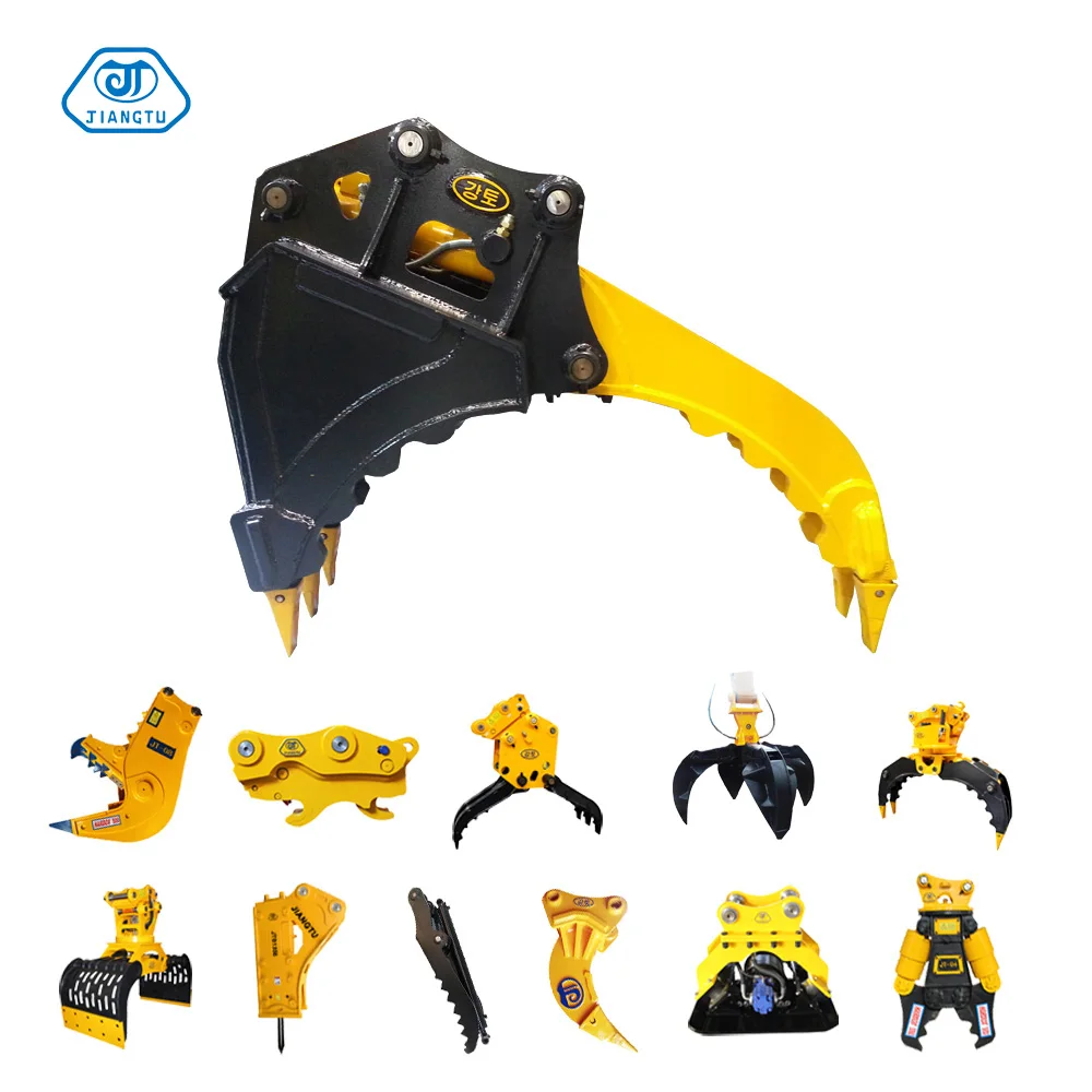 Rotating Hydraulic Grab Bucket for 6-9ton Excavator| Alibaba.com