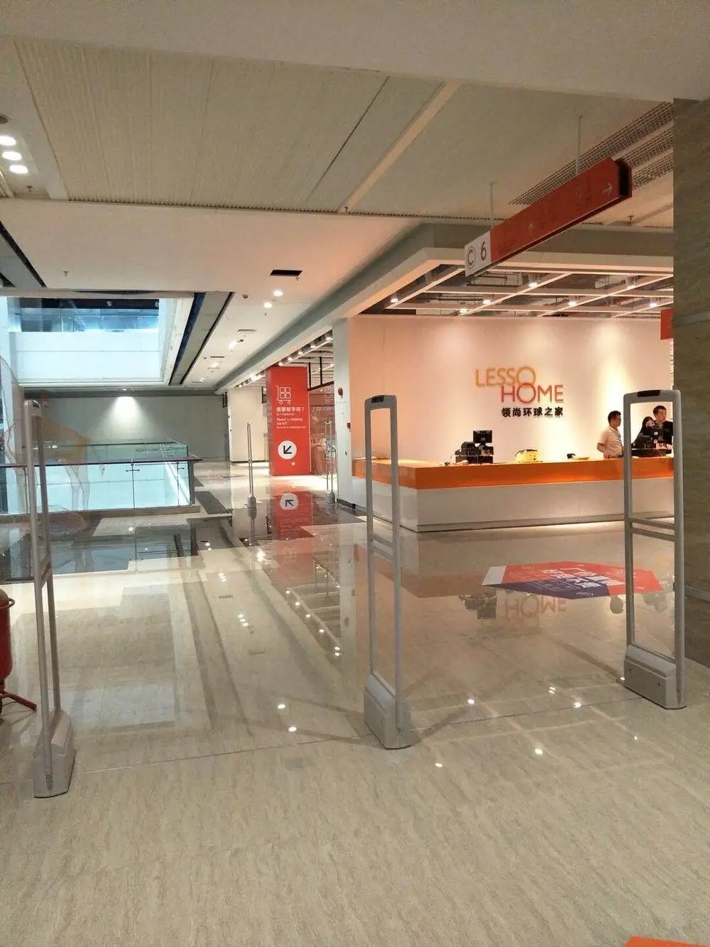 Shop Guard System - EAS Anti Theft Door by Sunleader