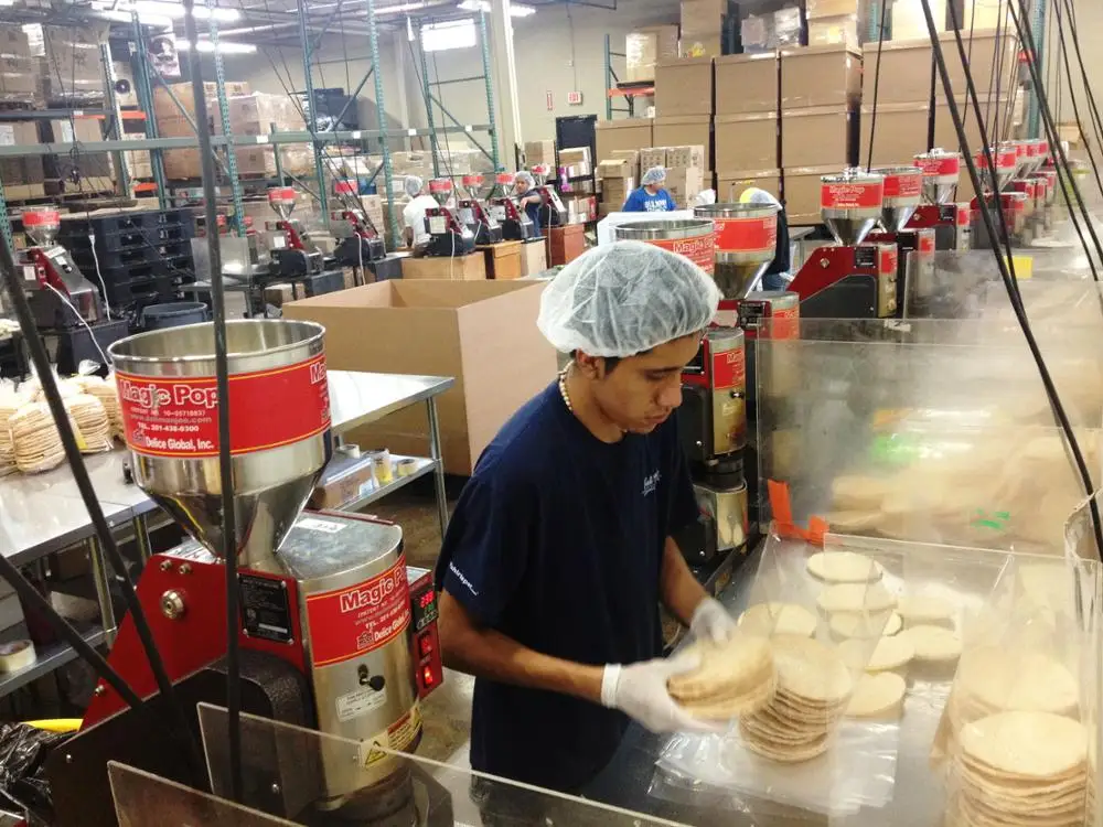 Korea Puffed Popped Rice Cake Machine - High Productivity