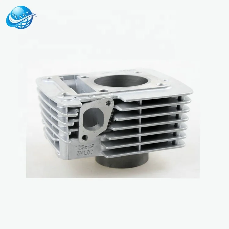 Modified Big Bore 57.4mm Ybr125 Motorcycle Cylinder Block Kit 150cc ...