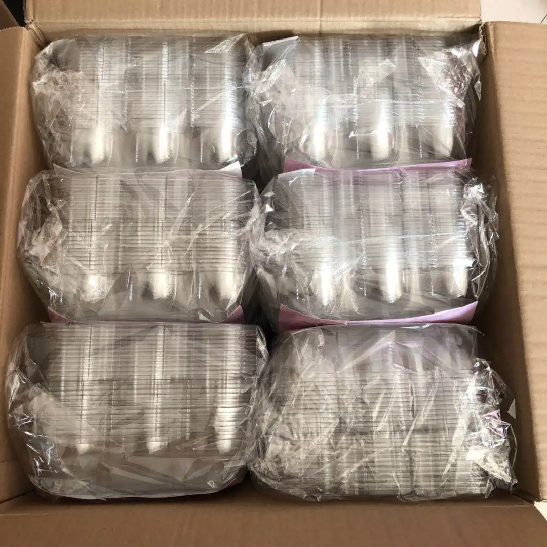 미니 크기 용기 컵케익 플라스틱 일회용 식품 케이크 상자 맞춤형 컵케익 홀더 일회용 컵케익 허용 Cngua Buy 미니 사이즈 컵 케이크 용기맞춤 컵 케이크 상자6