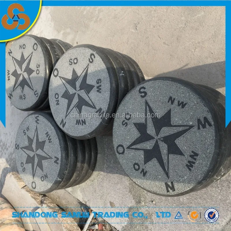 Paving Slabs Compass Paver Paving Stone Carved Decorative Carved ...