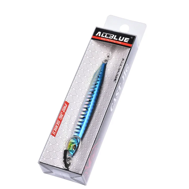 Allblue 40g Drager Ssz Saterwater Peche Jigging Fishing Metal Jig Lure - Buy Metal Jig,Jigging ...