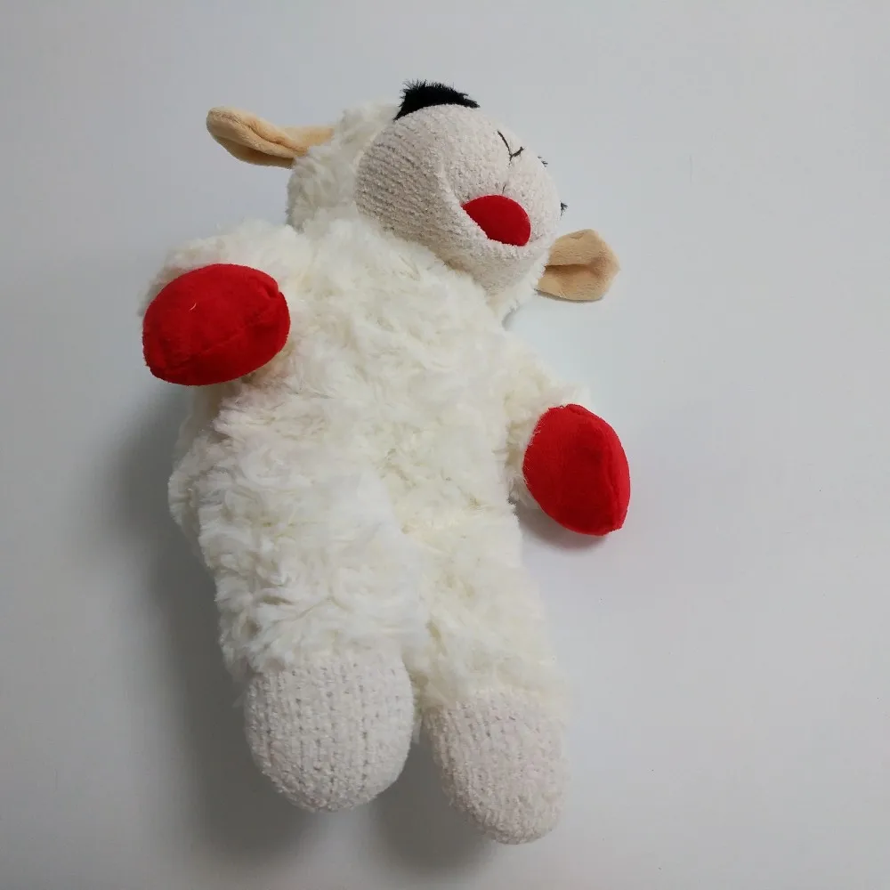 Factory Custom Cute Cartoon Lamb Chop Dog Pet Doll Soft Full Stuffed ...