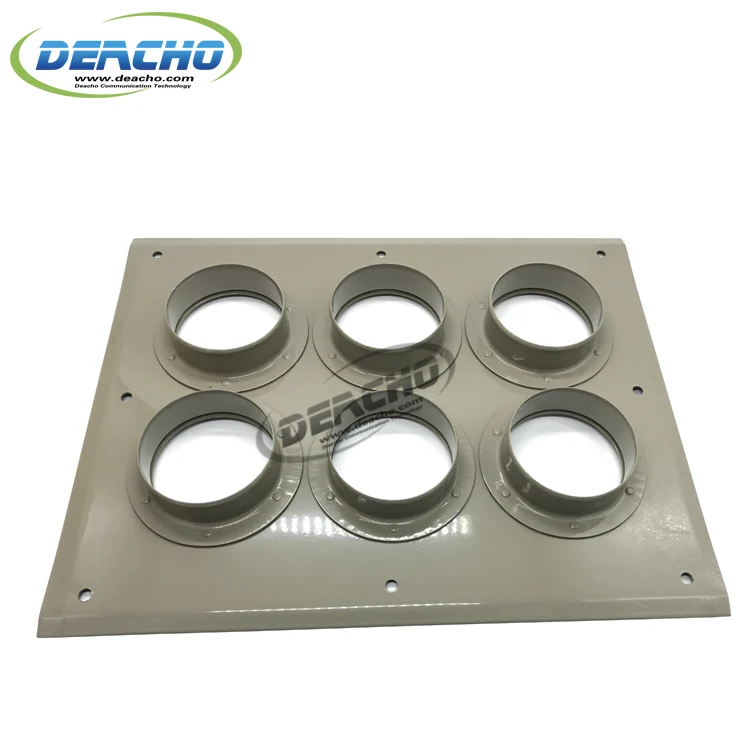 Coaxial Feeder Cable Through Panel,6 Ports Cable Penetrations Material ...