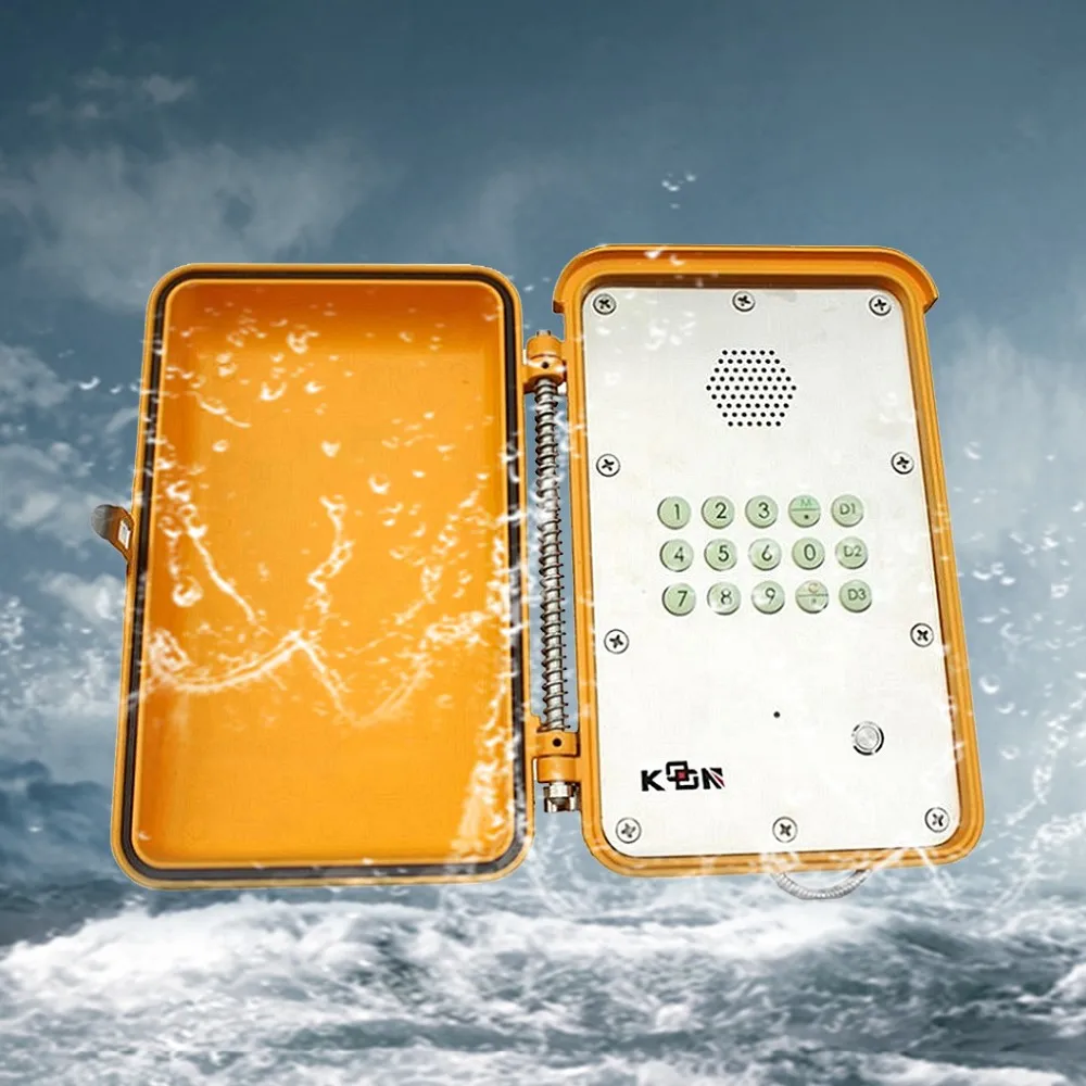 Robust Aluminium Allay Industrial Intercom - Emergency Phone