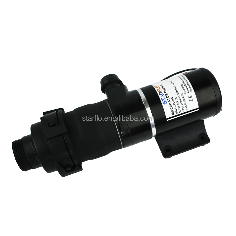 STARFLO 12V DC 45LPM Macerator Pump - Efficient Waste Disposal