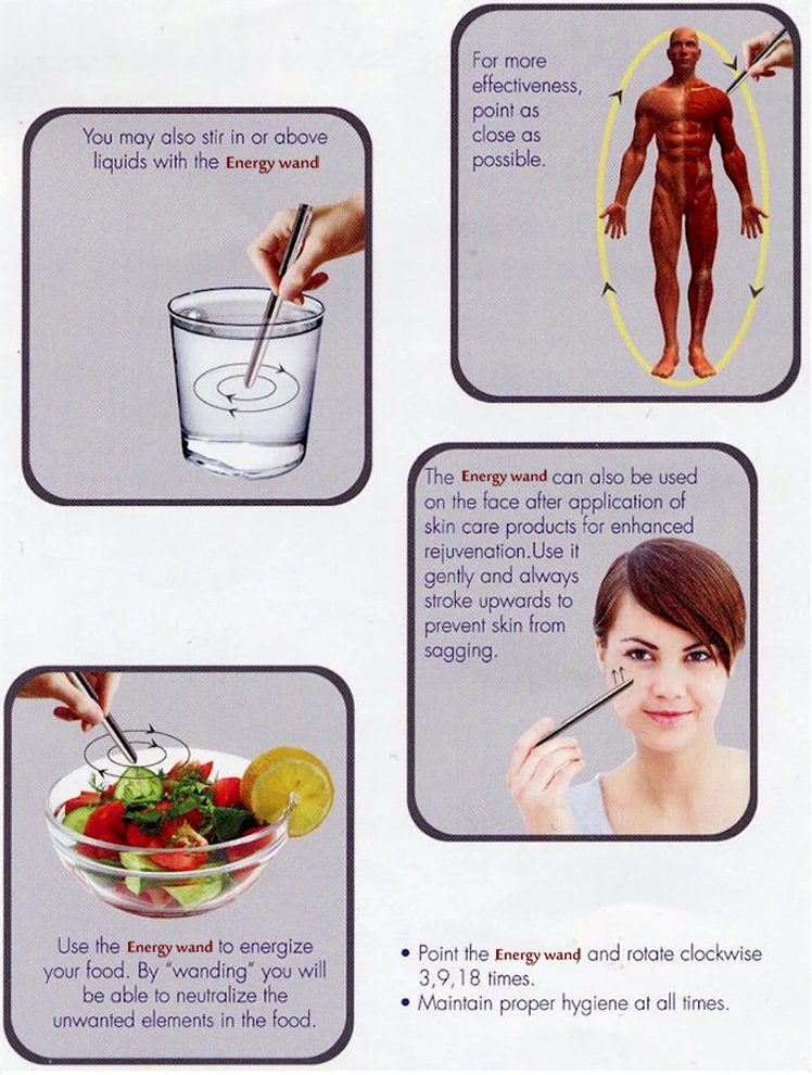 Alibaba.com: Energy Nano Wand Zero Point Energy Pen, stainless steel ...