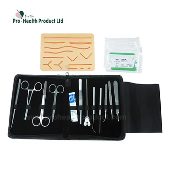 Surgical Suture Training Kit Include 5 X 7 Inch Suture Pad For Medical ...