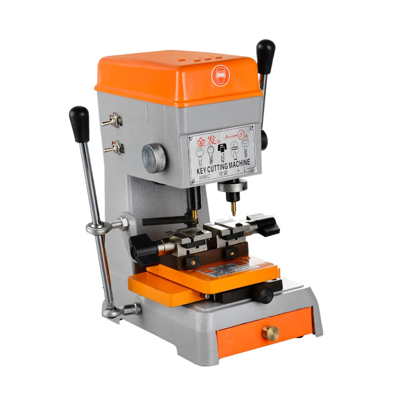 Jinfa-988c Key Cutting Machine 220v Locksmith Tool Key Duplicating ...