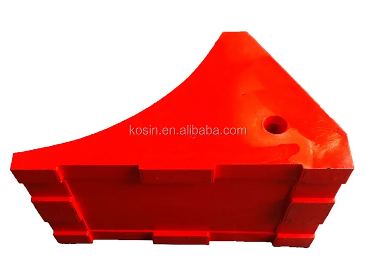 KOSIN Urethane PU Foam Wheel Chock - Heavy Duty & Universal