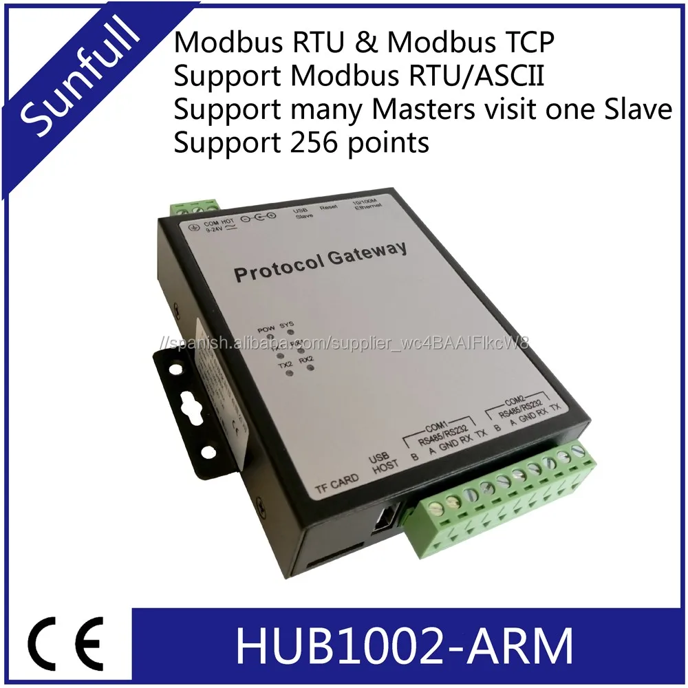 Modbus HUB for ModbusRTU and Modbus TCP coversion each other| Alibaba.com