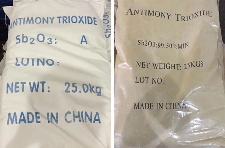 Flame/fire Retardant 99.5% Antimonium Trioxide Sb2o3 25kg Bag Cas1309 ...
