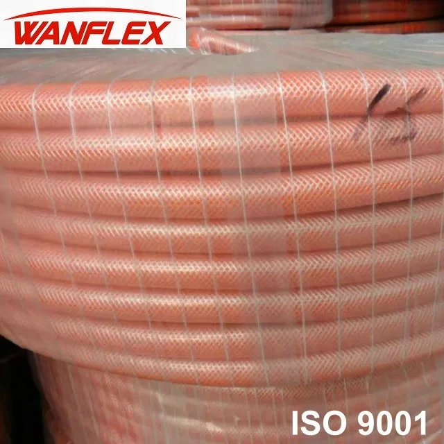 6mm PVC Fiber Color Line PVC clear Fiber Reinforced Fire Pipe/mangueira ...