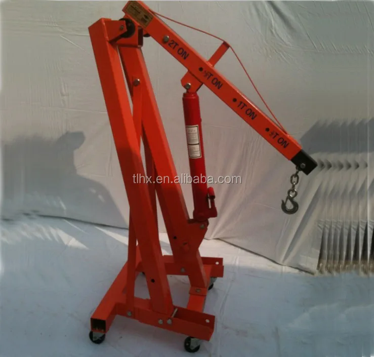 2 Ton Hydraulic Floor Crane Engine Hoist - Buy Engine Hoist,2 Ton ...