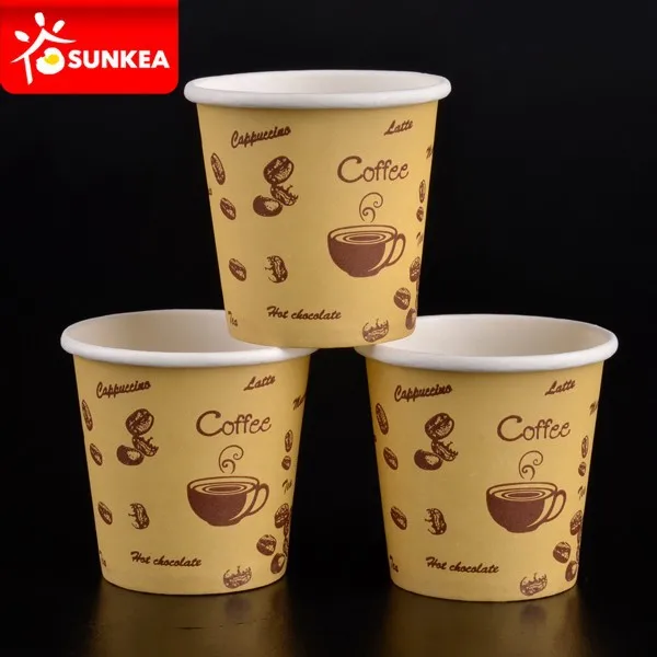 Disposable Espresso Coffee Paper Cups - Bio-degradable