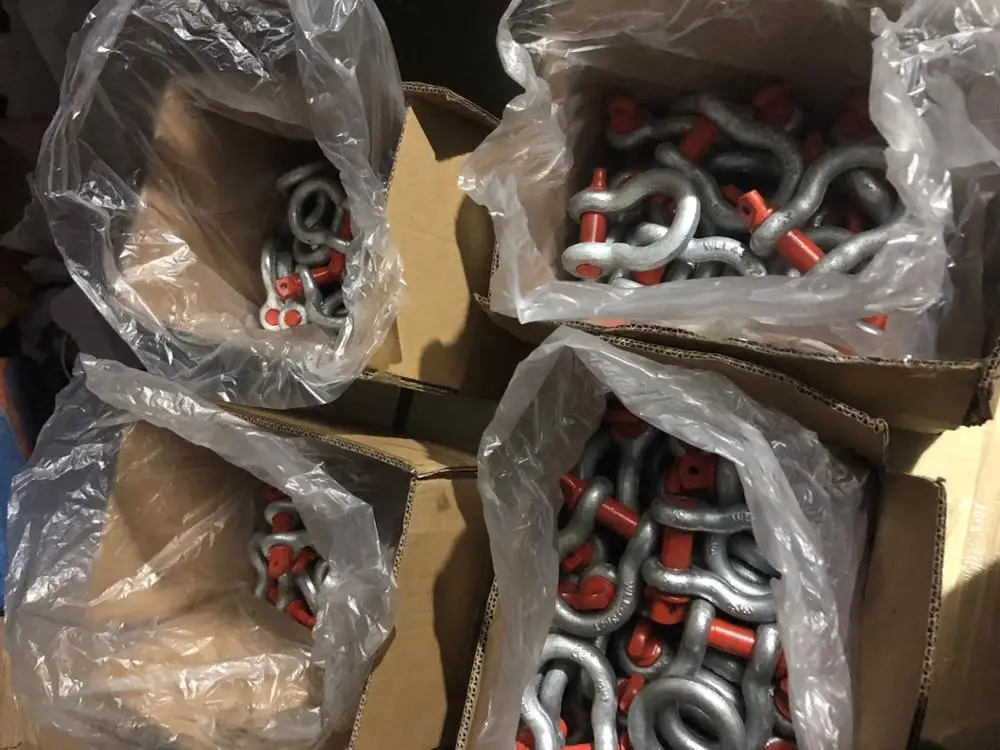 304/316 Grade Stainless Steel Strip Flat D Shackle For Boat - Buy Flat ...