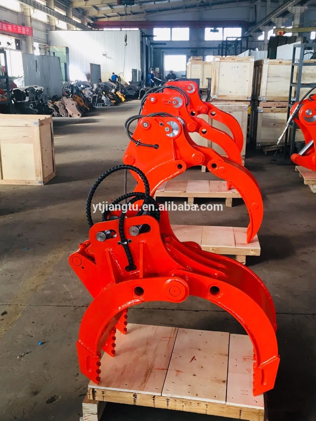 Hydraulic Excavator Grab Attachment Hydraulic Grapple Wood Grapple ...