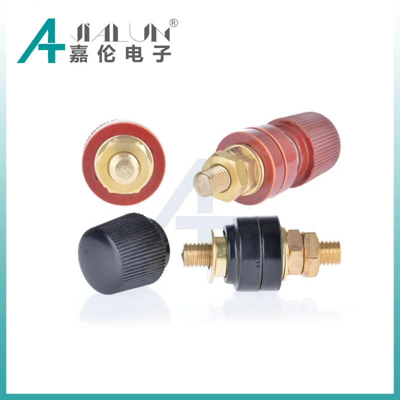 Jialun Power Binding Post Bakelite Big Current M10 Pure Brass Binding ...