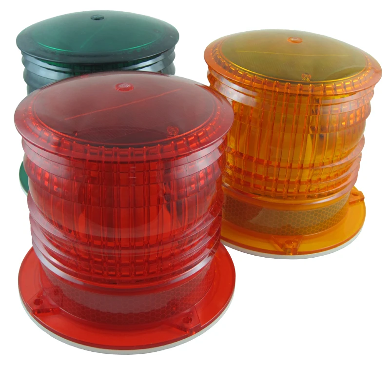 Solar Led Marine Dock Barge Boat Safety Beacon Light With Magnet - Buy ...